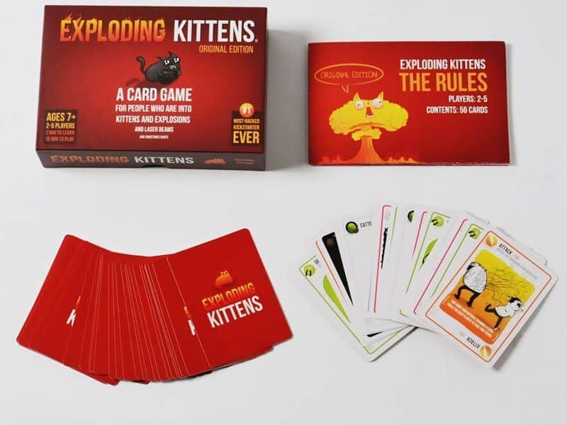 חתולים מתפוצצים גרסה האנגלית - הקוביה - Exploding Kittens - Original ...